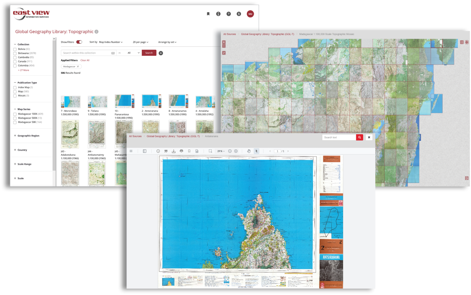 Global Geography Library - East View Geospatial